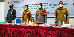 Setda Nagan Raya Mewakili Bupati Buka Acara Focus Group Discussion (FGD)